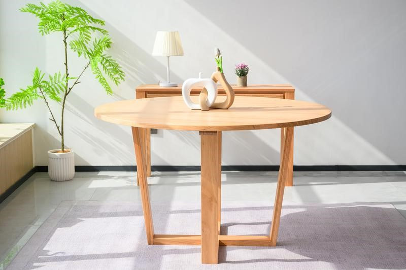 DALLAS Round Dining Table 130cm – SK Furniture